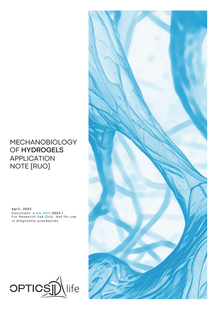 Mechanobiology of hydrogels - Optics11 Life