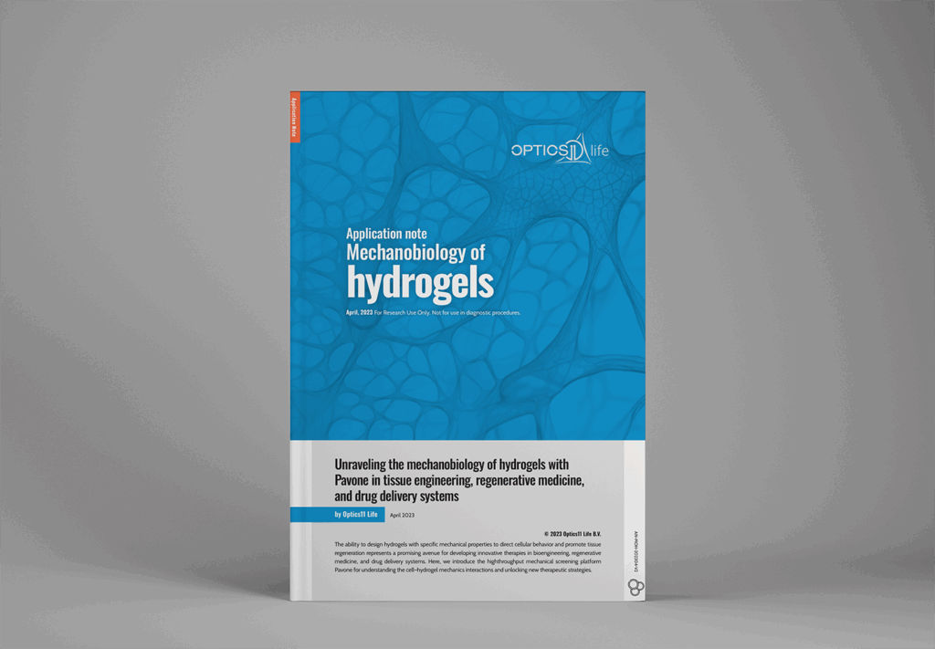 Mechanobiology of hydrogels - Optics11 Life